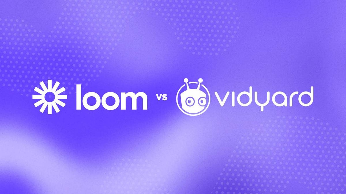 Loom vs. Vidyard: Side-By-Side Comparison